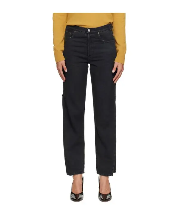 MAISON MARGIELA Side-zip Straight-leg Jeans