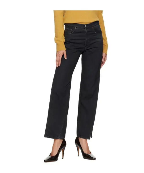 MAISON MARGIELA Side-zip Straight-leg Jeans