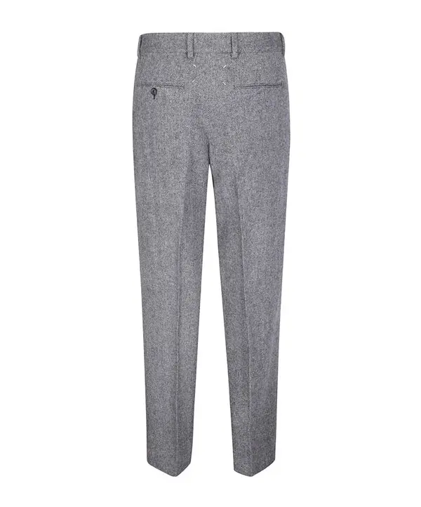 MAISON MARGIELA Herringbone Tailored Trousers
