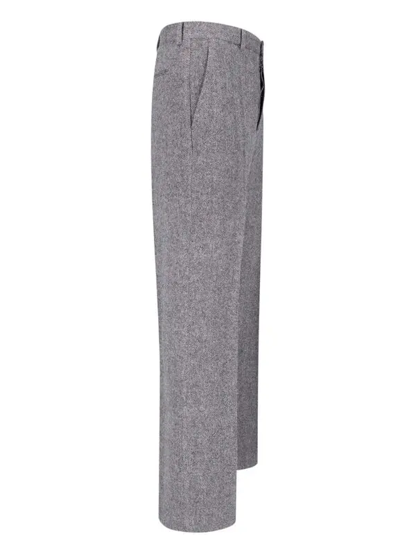 MAISON MARGIELA Herringbone Tailored Trousers