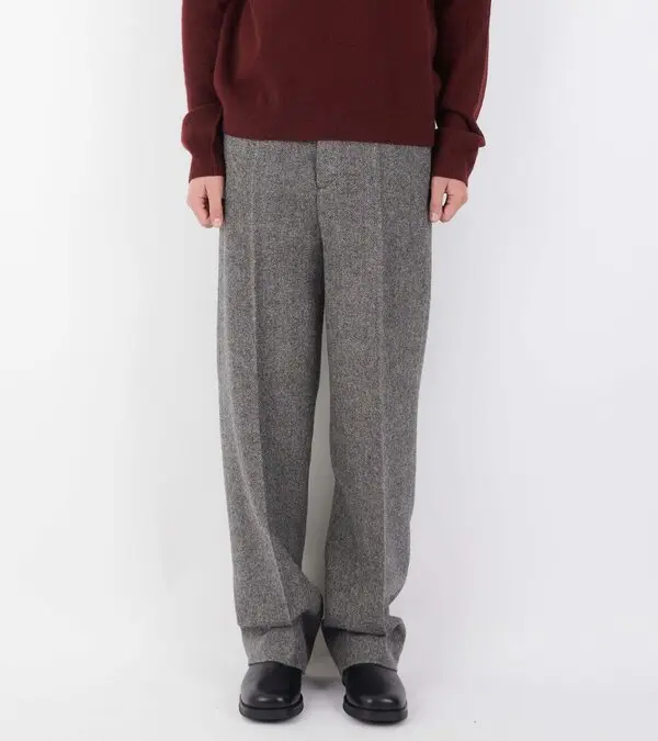 MAISON MARGIELA Herringbone Tailored Trousers