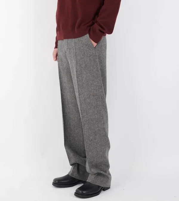 MAISON MARGIELA Herringbone Tailored Trousers