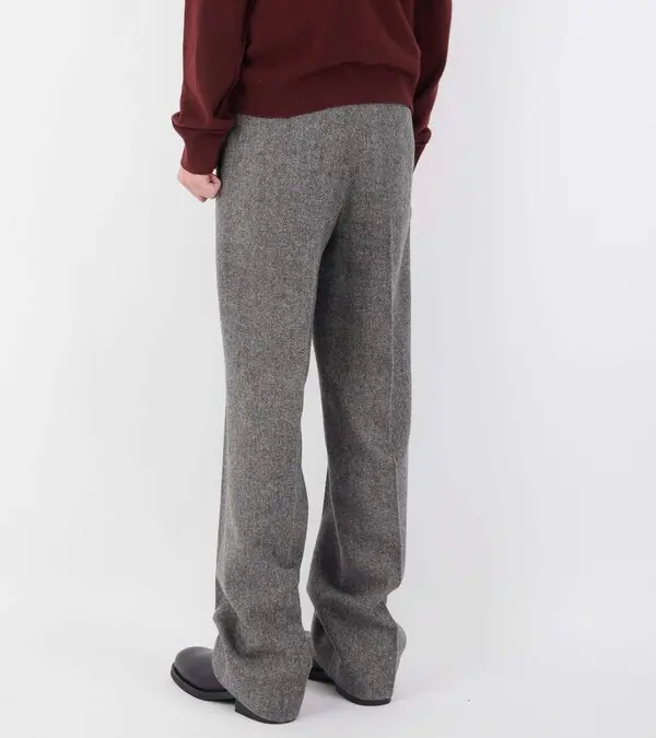 MAISON MARGIELA Herringbone Tailored Trousers