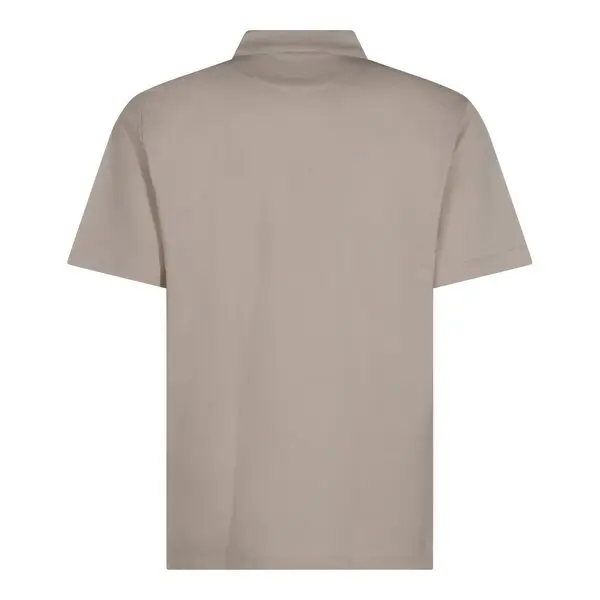 Eleventy Short-sleeve Polo Shirt - Beige