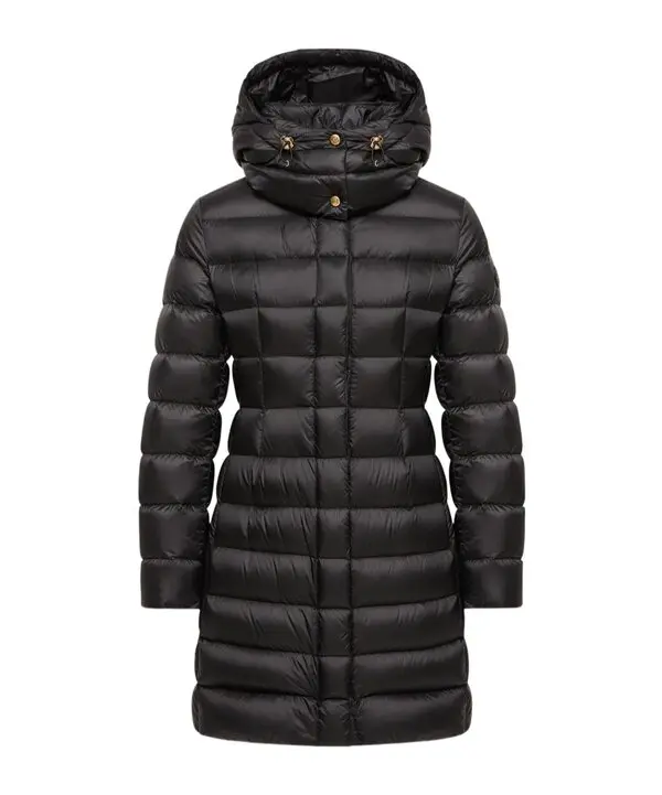 Moncler Hirmas Hooded Long Down Coat