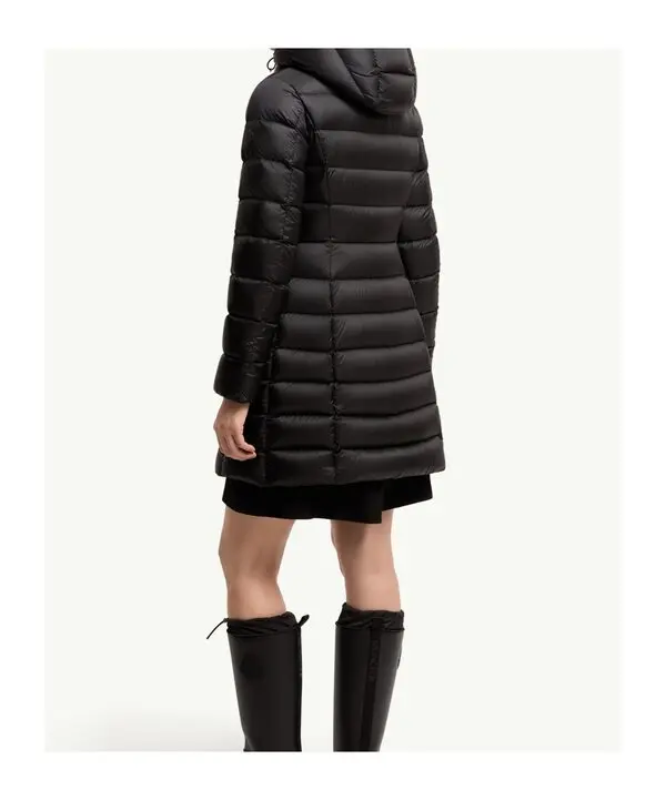 Moncler Hirmas Hooded Long Down Coat
