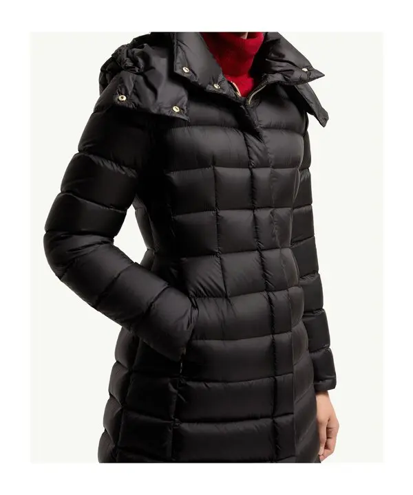 Moncler Hirmas Hooded Long Down Coat