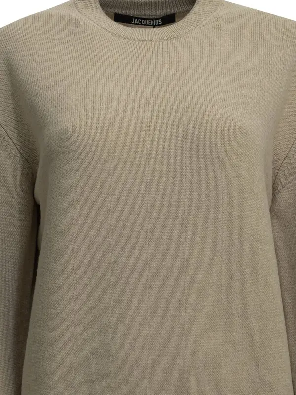 Jacquemus La Maille Moulin Crewneck Knitted Jumper