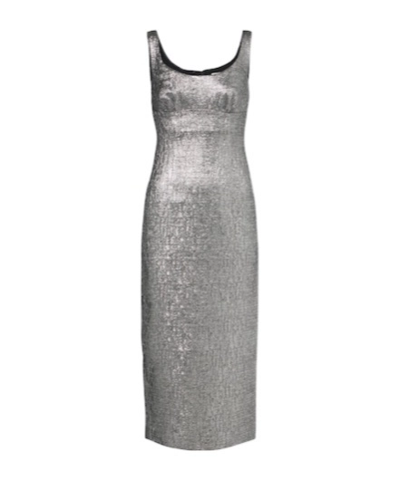 Roland Mouret Jacquard Corset Dress
