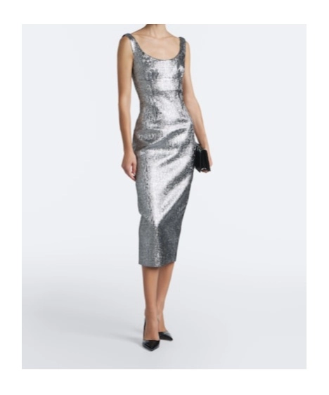 Roland Mouret Jacquard Corset Dress