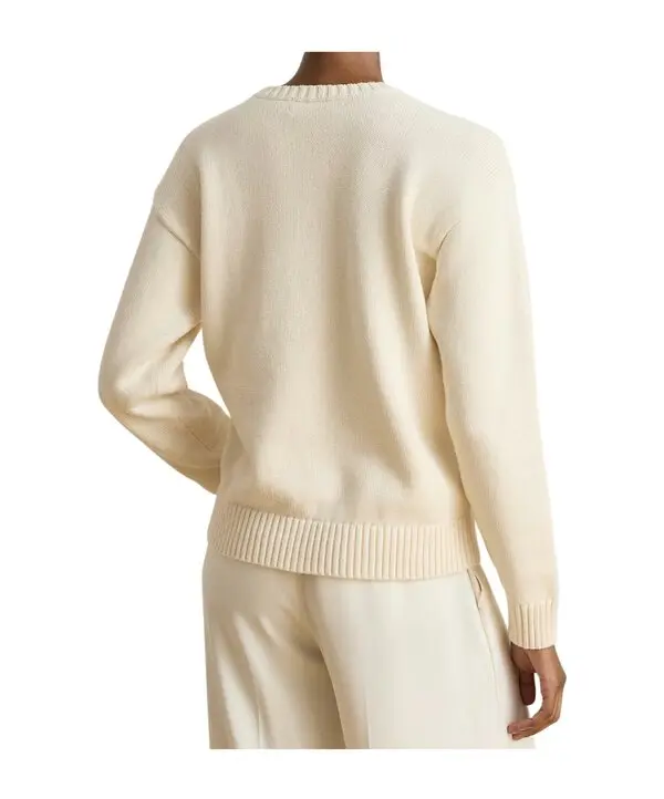 Ralph Lauren Dog-intarsia Cotton Sweater