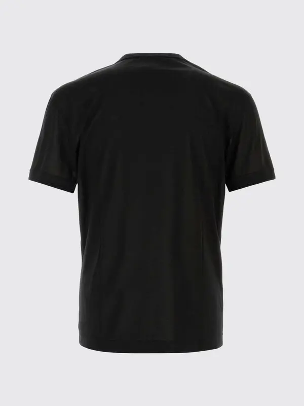 Dolce & Gabbana Dolce Gabbana Henley T-shirt - Black