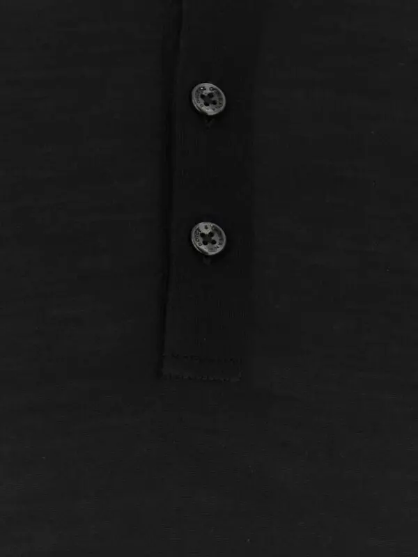 Dolce & Gabbana Dolce Gabbana Henley T-shirt - Black