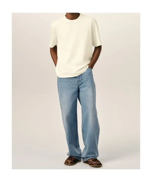 AMI Paris Baggy-fit Cotton Jeans