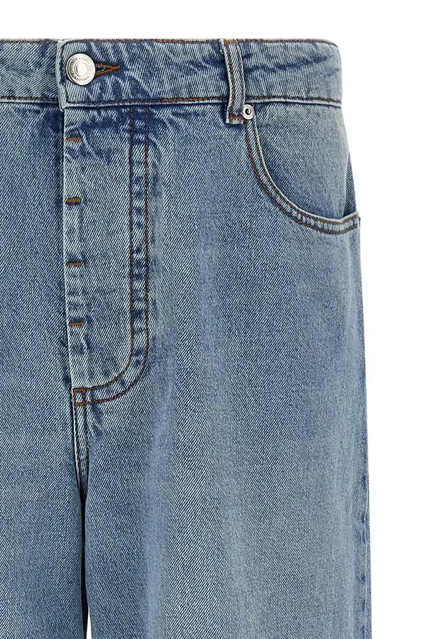 AMI Paris Wide-leg Jeans