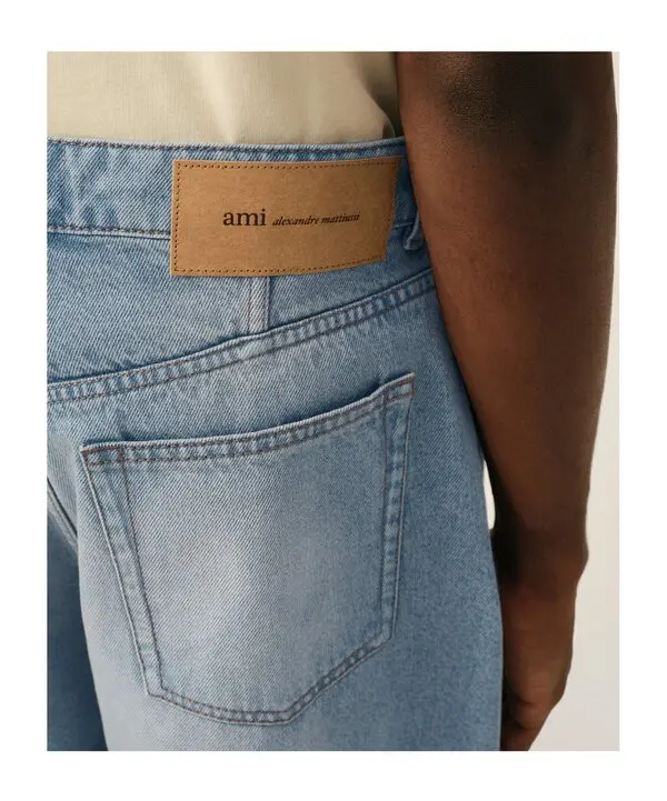 AMI Paris Wide-leg Jeans