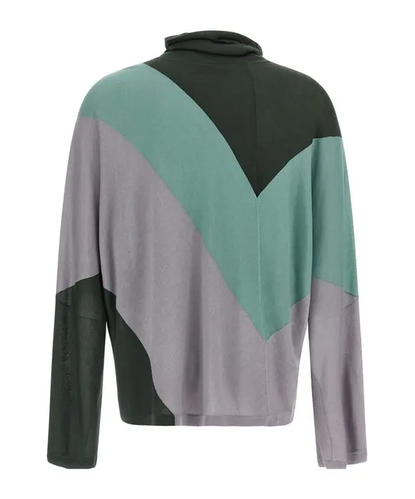 KIKO KOSTADINOV Sigo Asymmetric Turtleneck Sweater - Multi-color