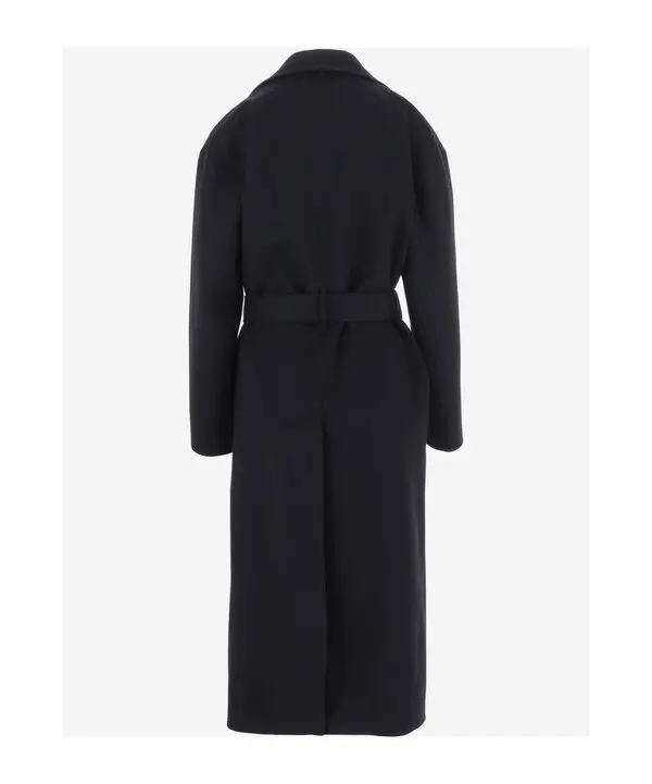 Bottega Veneta Long-sleeved Belted Coat