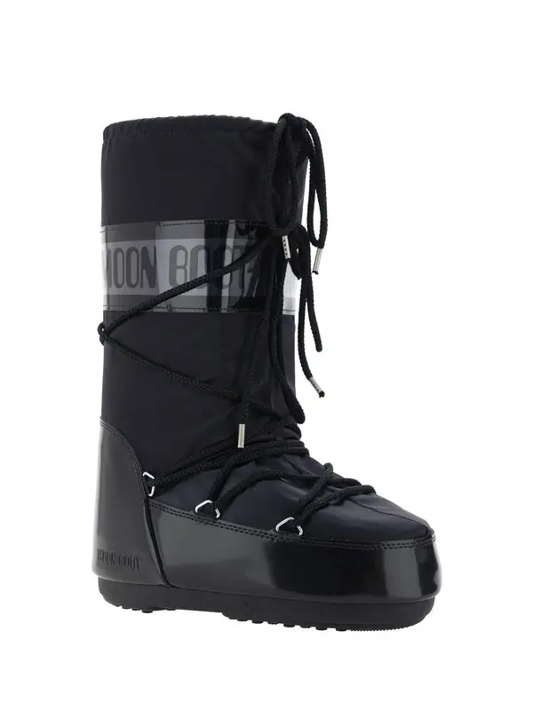 Moon Boot Icon Glance Boots - Black