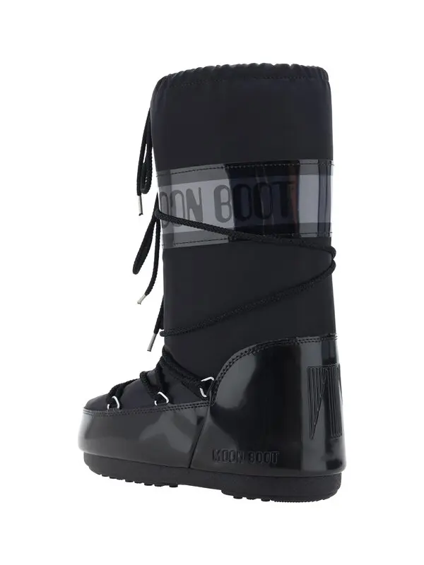 Moon Boot Icon Glance Boots - Black