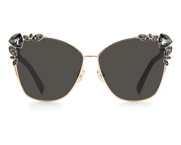 JIMMY CHOO Butterfly-frame Sunglasses - Black