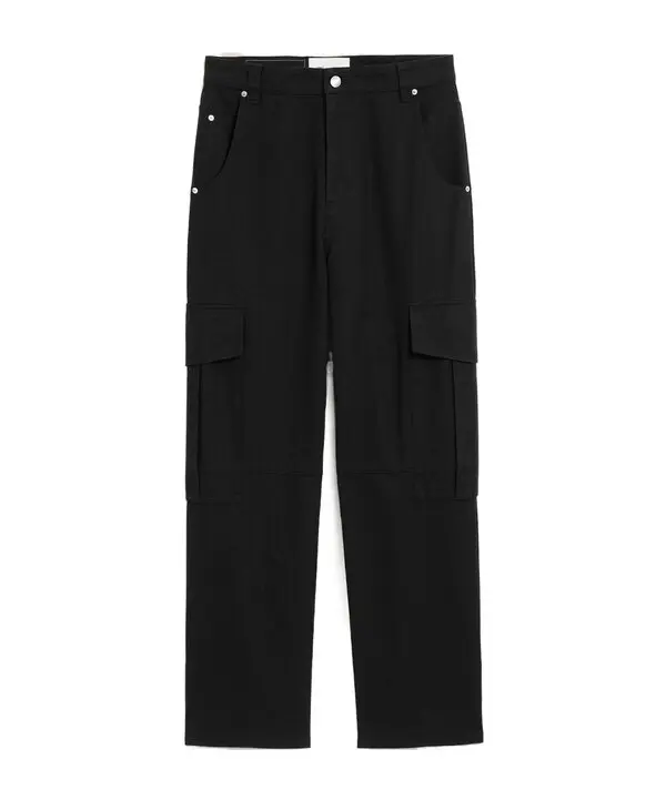 AMI Paris Belt-loop Cargo Trousers