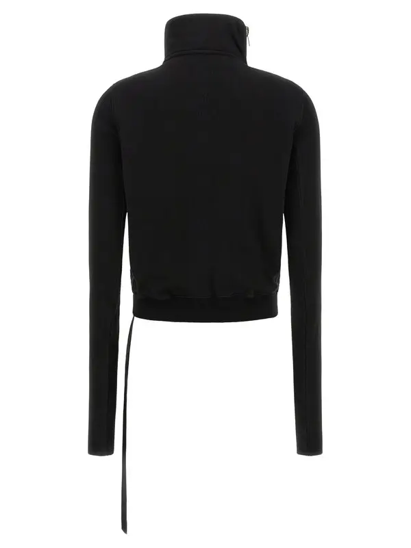 Rick Owens Mountain Drape Detailed Sweatshirt