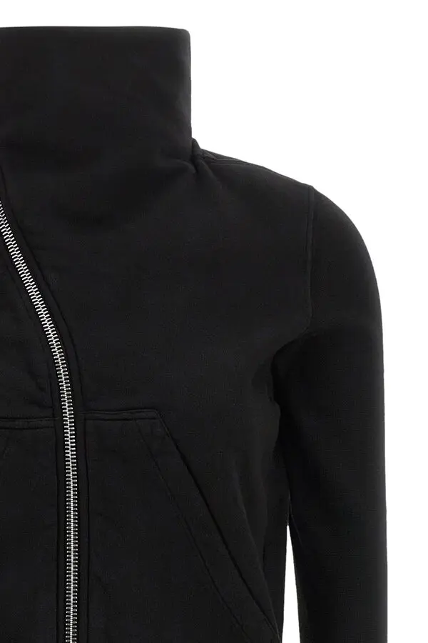 Rick Owens Mountain Drape Detailed Sweatshirt