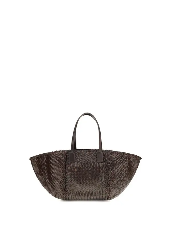 Dragon Diffusion Teresa Handwoven Tote Bag - Brown