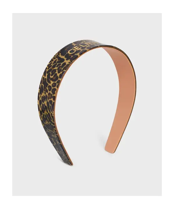 Celine Hair Accessories Headband In Acetate And Steel