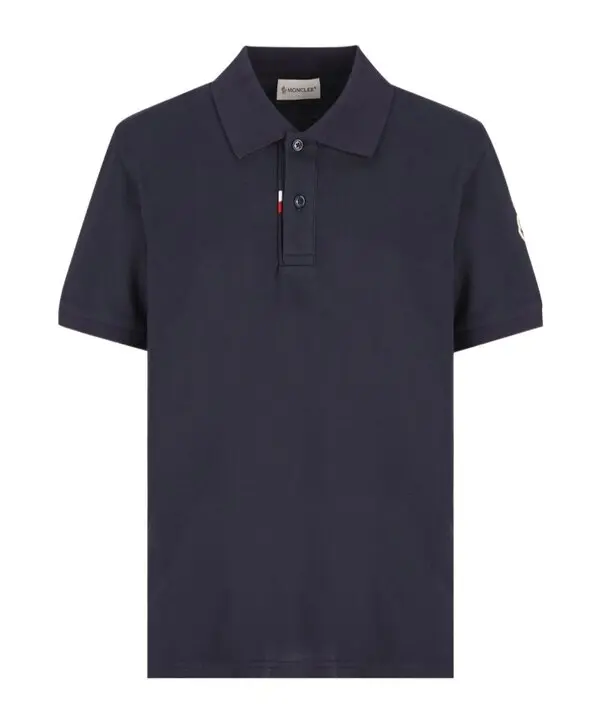 Moncler Logo-patch Polo Shirt