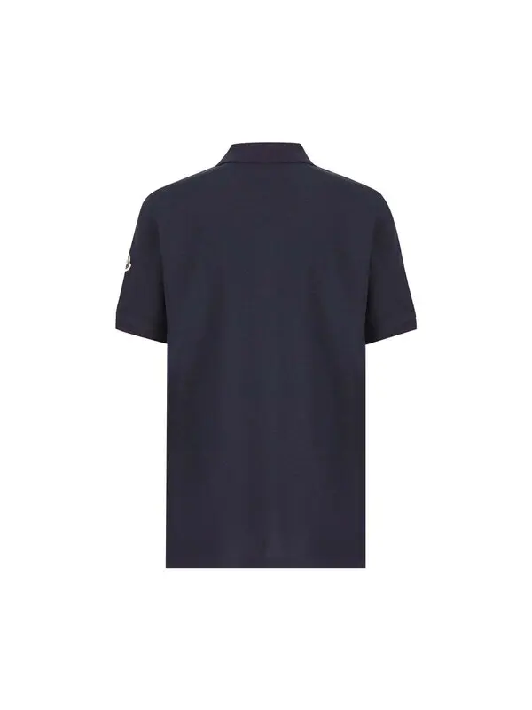 Moncler Logo-patch Polo Shirt