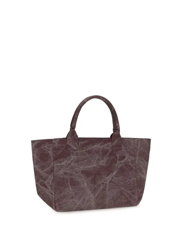 GANNI Medium Trapeze Teddy Print Shopping Bag