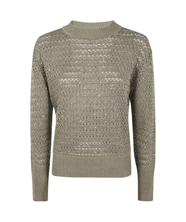Fabiana Filippi Open-knit Crewneck Jumper
