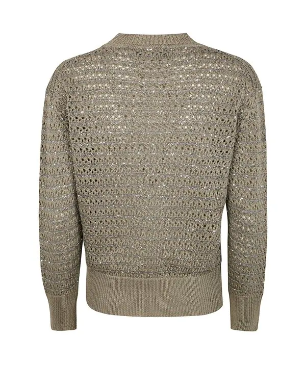Fabiana Filippi Open-knit Crewneck Jumper