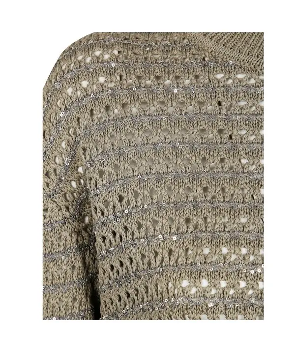 Fabiana Filippi Open-knit Crewneck Jumper