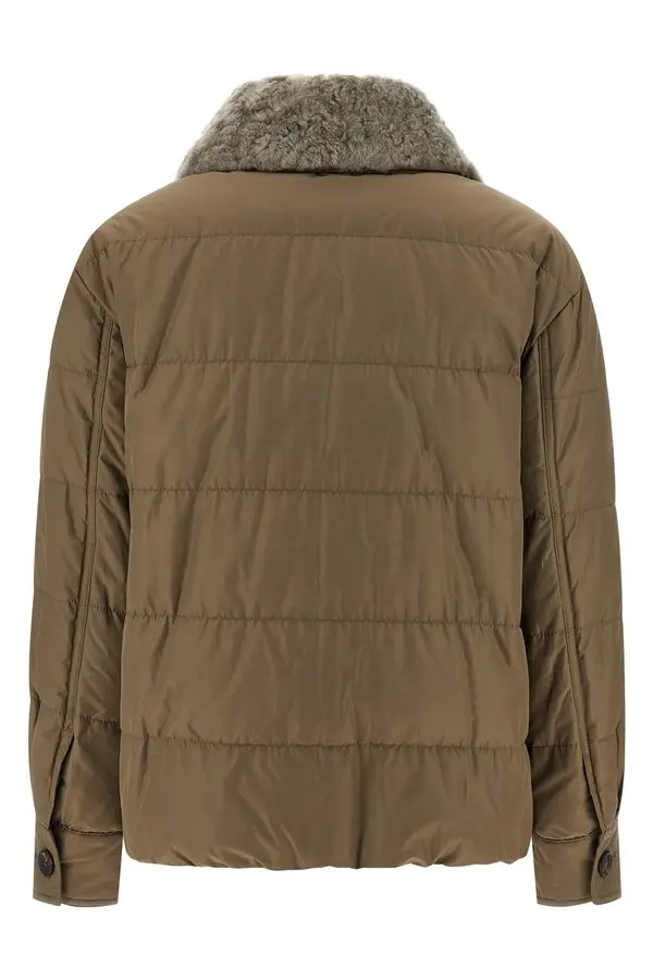 Brunello Cucinelli Monile Sherling Down Jacket