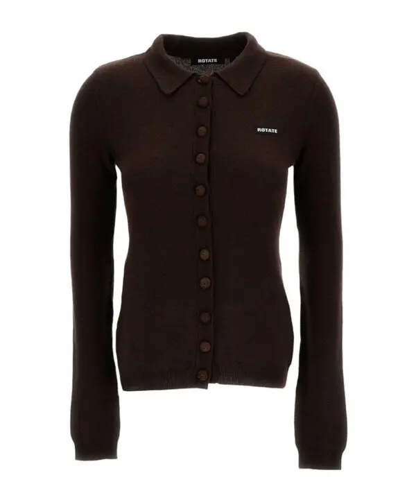 ROTATE BY BIRGER CHRISTENSEN Collared Cardigan