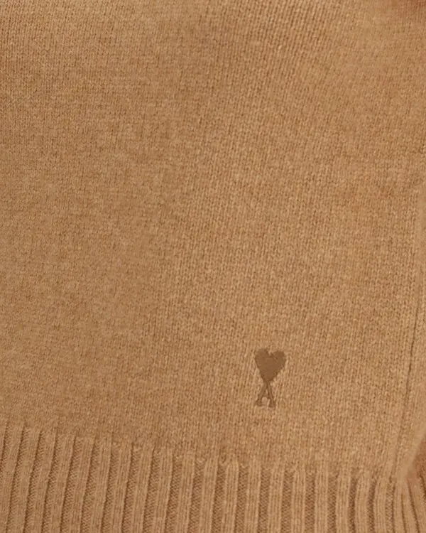 AMI Paris Long-sleeve Knit Top