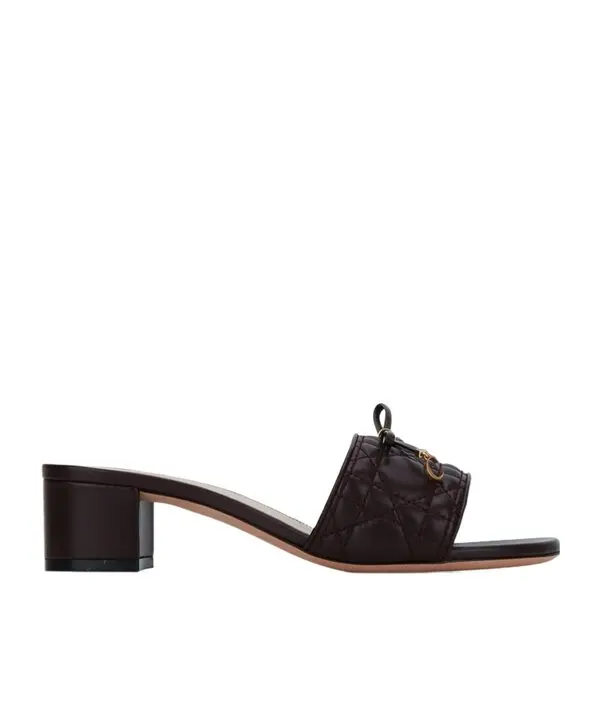 Dior Cannage High-heeled Sandals - Black