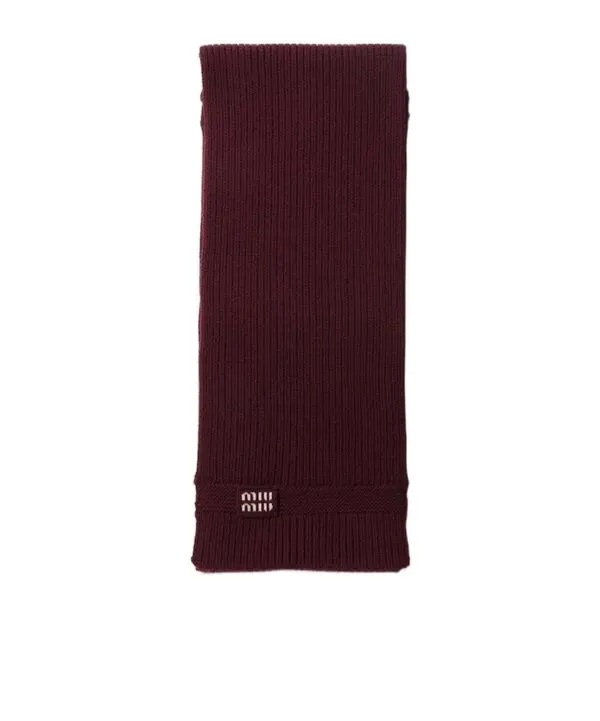 Miu Miu Cashmere Scarf - Amaranth
