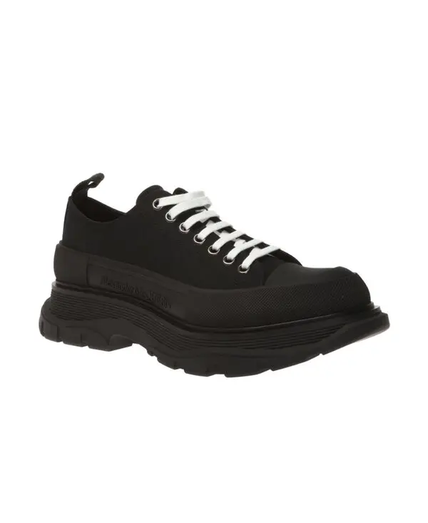 Alexander McQueen Tread Slick Low-top Sneakers - Black