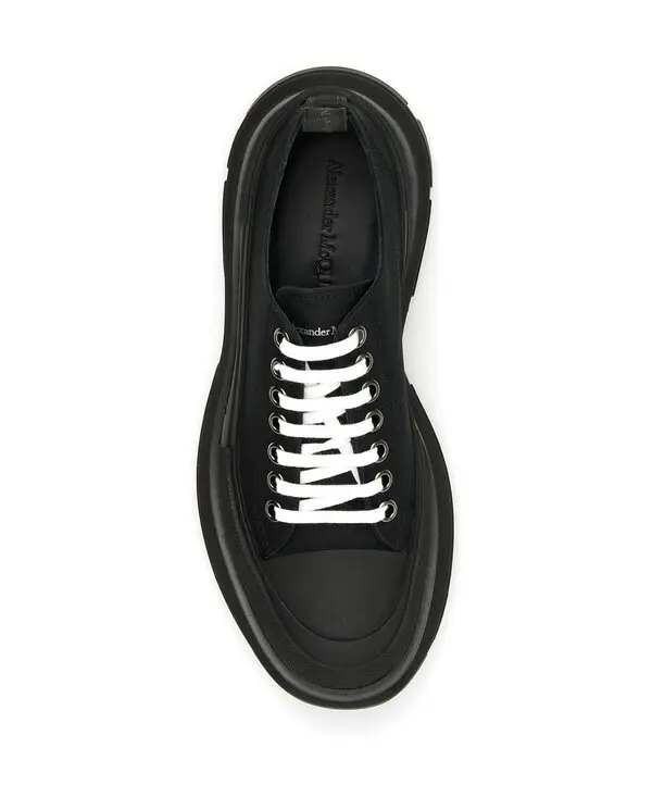 Alexander McQueen Tread Slick Low-top Sneakers - Black