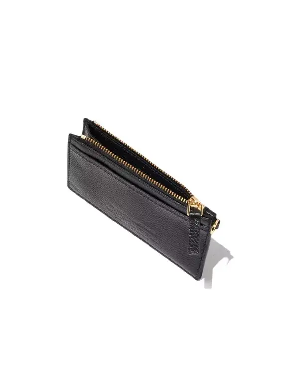 Marc Jacobs Logo Embossed Top-zip Wristlet