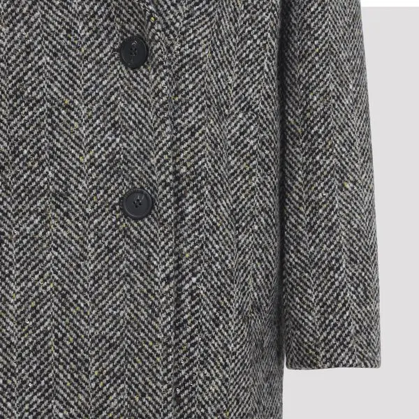 Peserico Herringbone Short Coat