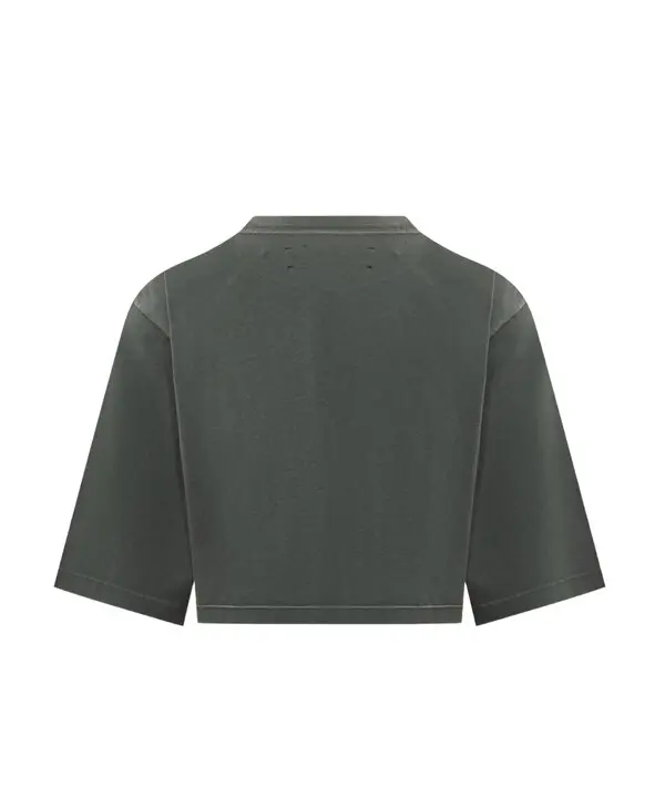 Amiri Cropped Logo T-shirt