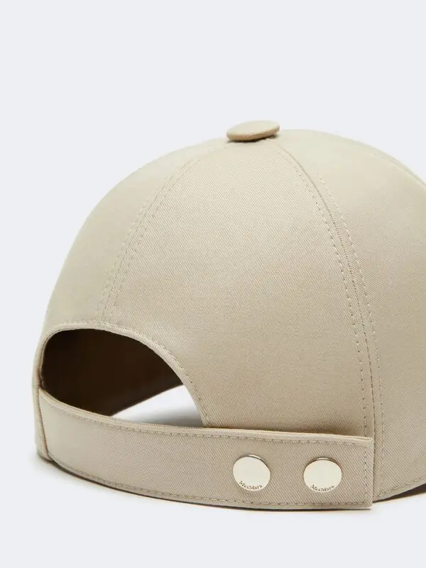 Max Mara Mxasalmone Logo Embroidered Baseball Cap