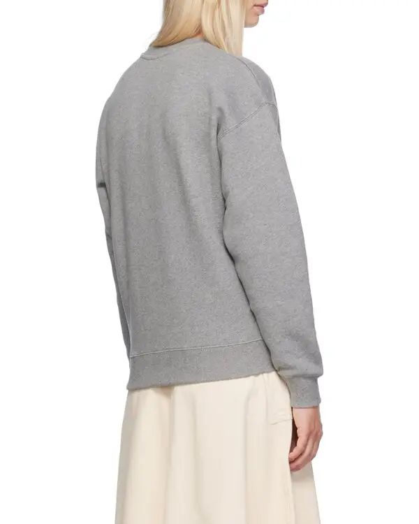 Maison Kitsuné Bold Fox Head Patch Crewneck Sweatshirt