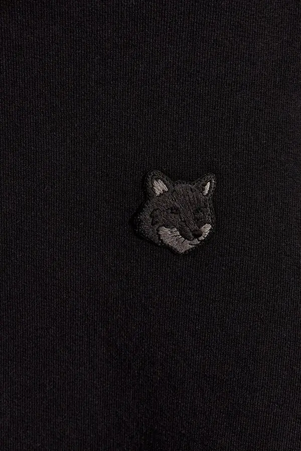 Maison Kitsuné Bold Fox Head Patch Crewneck Sweatshirt