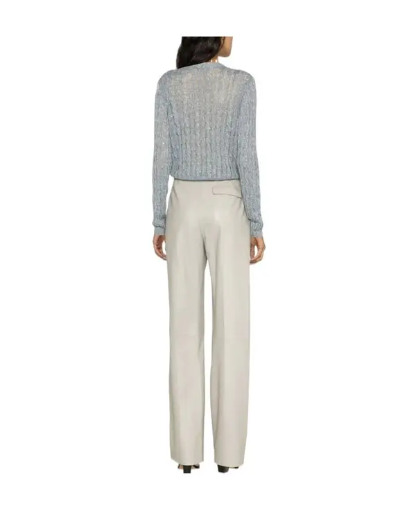 Brunello Cucinelli V-neck Linen Cardigan